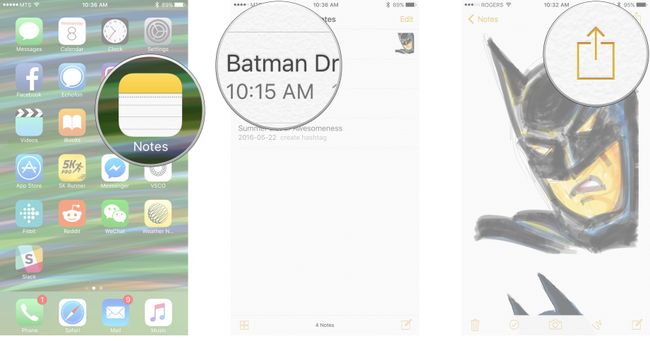 How to share, save, and print in Notes on iPhone and iPad | iMore