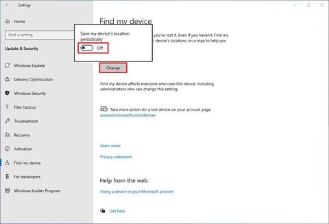 How to configure Find My Device on Windows 10 | Windows Central