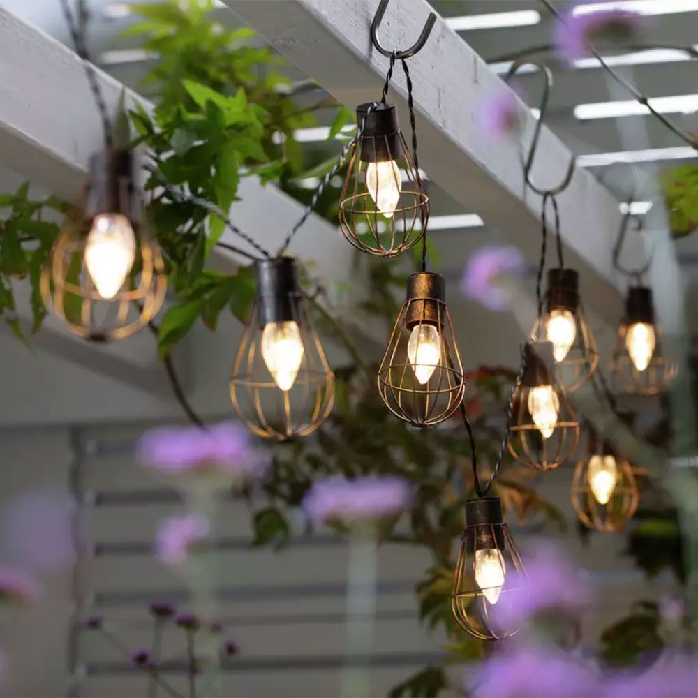10 garden solar lights to brighten up your outdoor space | Ideal Home
