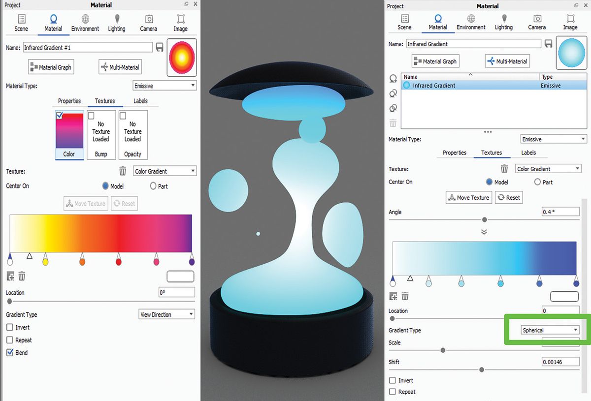 How to create a lava lamp with KeyShot | Creative Bloq