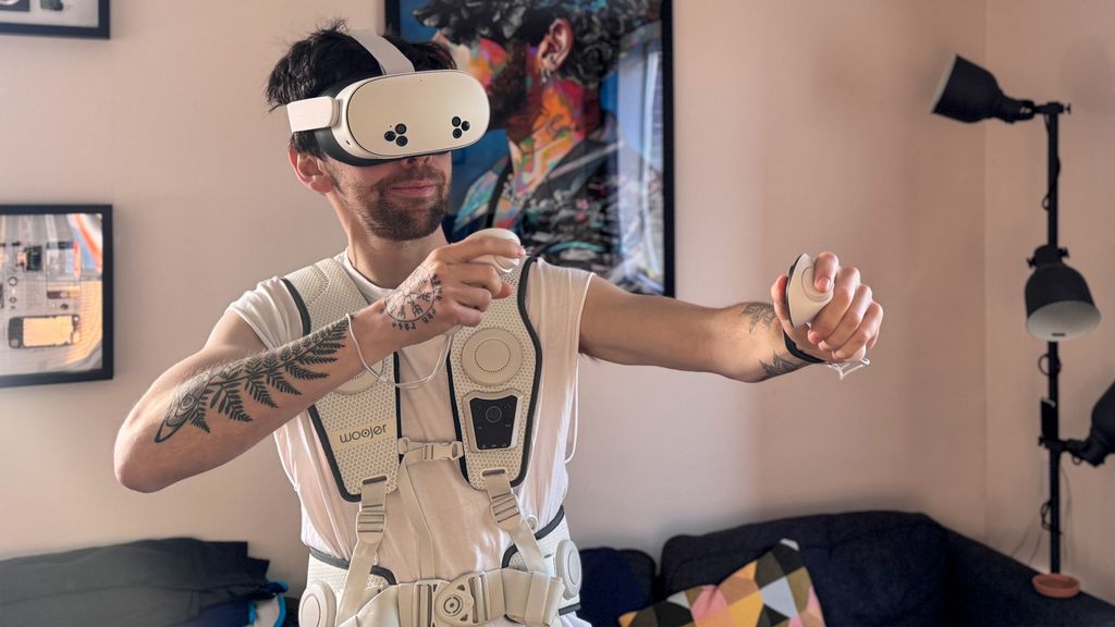 I just tested this VR haptic vest — and it's the best Meta Quest 3 ...