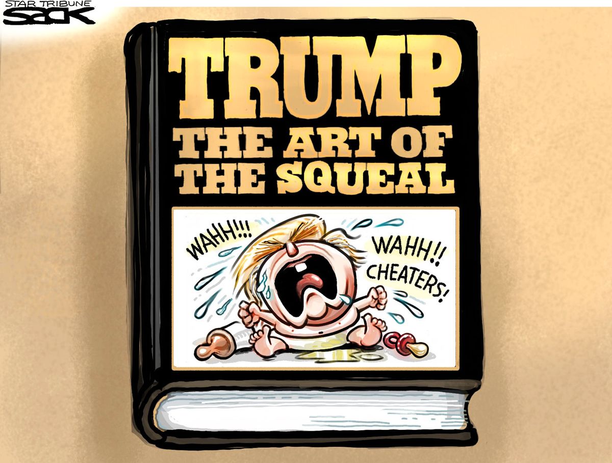 Political Cartoon U.S. Trump Baby 2016 | The Week