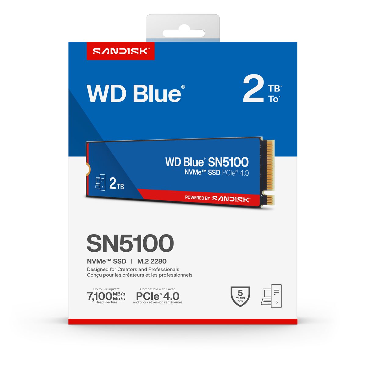 Sandisk launches WD Blue SN5100 SSD, touting 30% higher performance ...