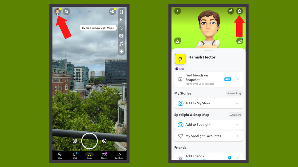 How to turn on Snapchat dark mode | TechRadar