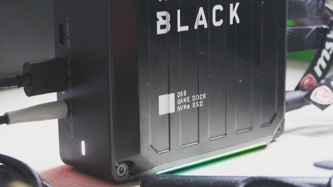 WD_Black D50 Game Dock review: "King of the hill" | GamesRadar+