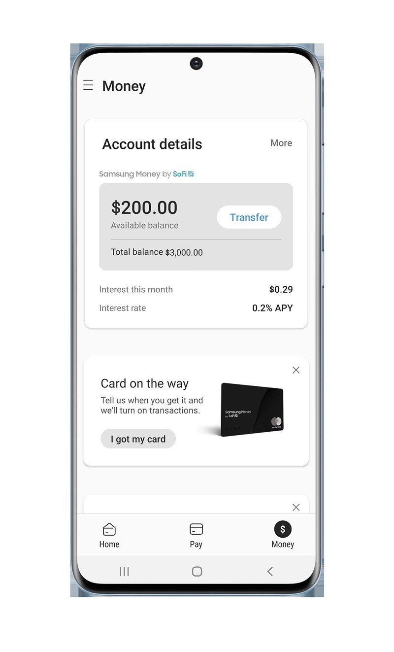 Samsung Pay unveils its first debit card in partnership with SoFi ...