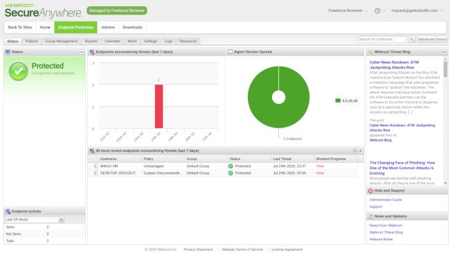 Webroot Business Endpoint Protection review | TechRadar