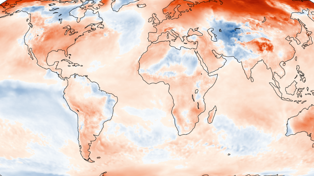 Toasty November means 2020 might nudge out 2016 as hottest year on ...