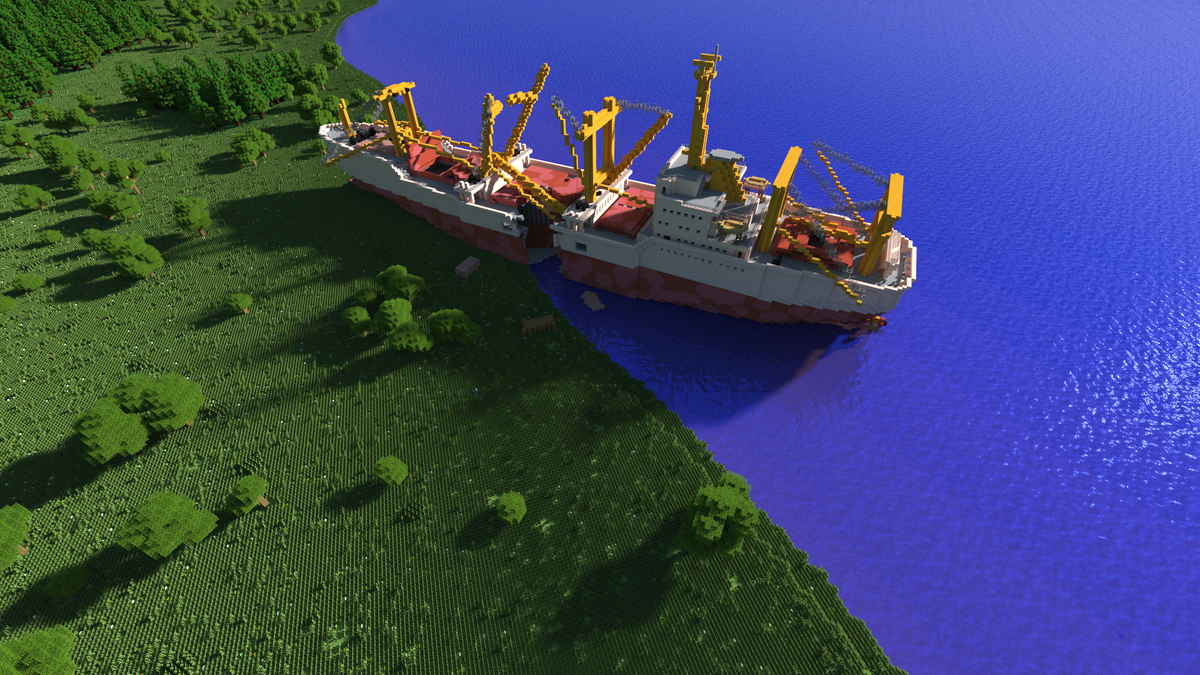 Chernarus map from Arma 2 and DayZ beautifully recreated in Minecraft ...