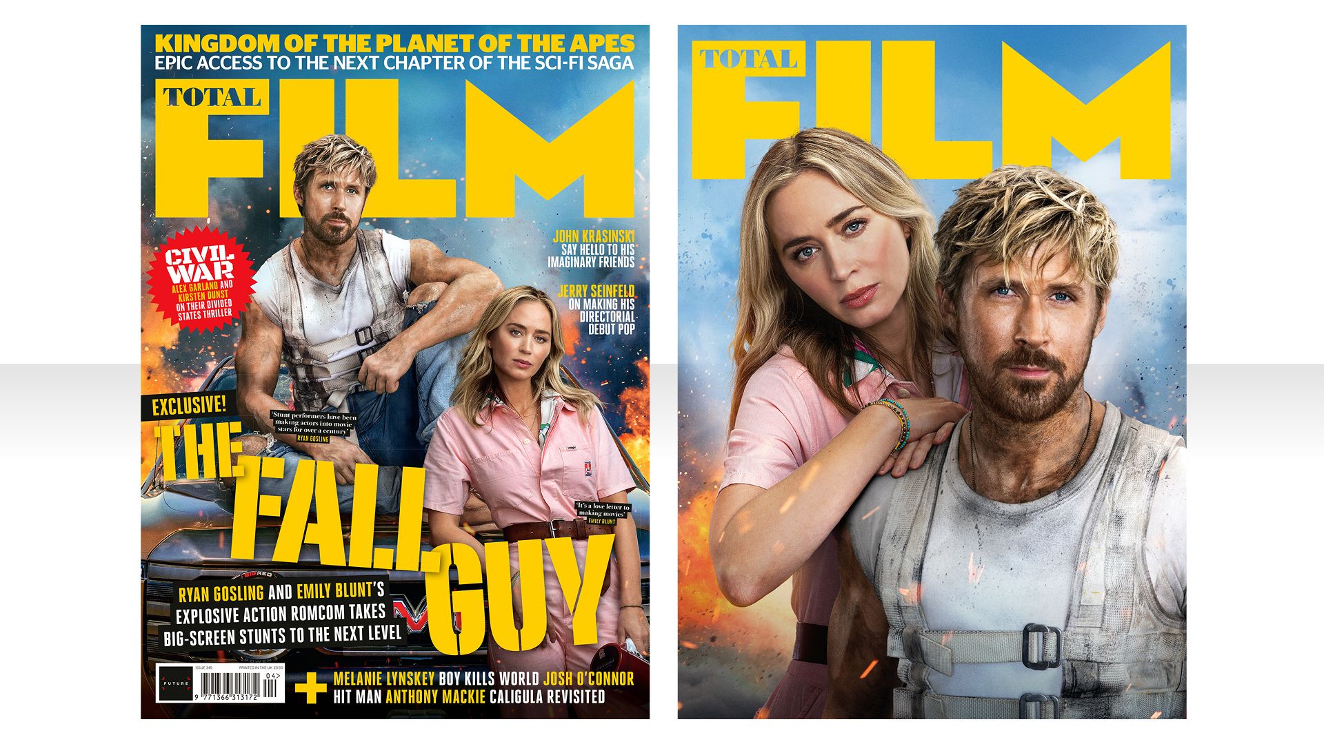 The Fall Guy lands on the cover of Total Film magazine - on sale now ...