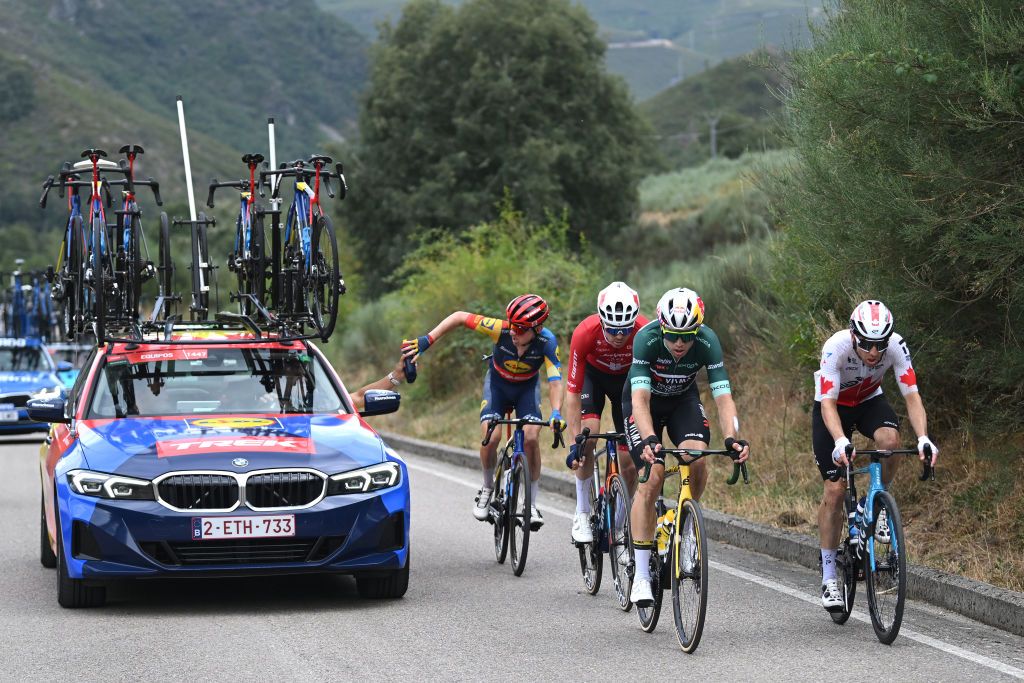 Vuelta a España: Michael Woods conquers Puerto de Ancares for solo win ...
