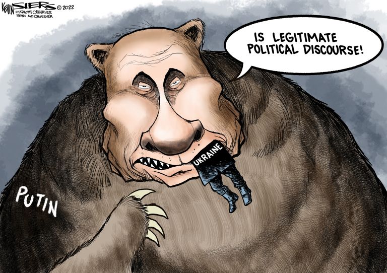 7 cartoons about Putin's invasion of Ukraine | The Week