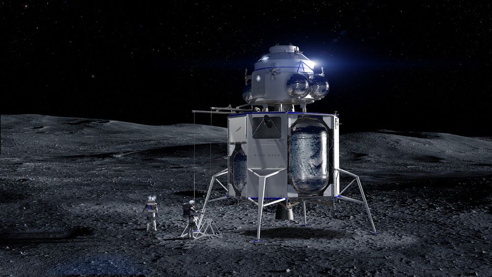 Blue Origin Unveils 'Blue Moon,' Its Big Lunar Lander | Space