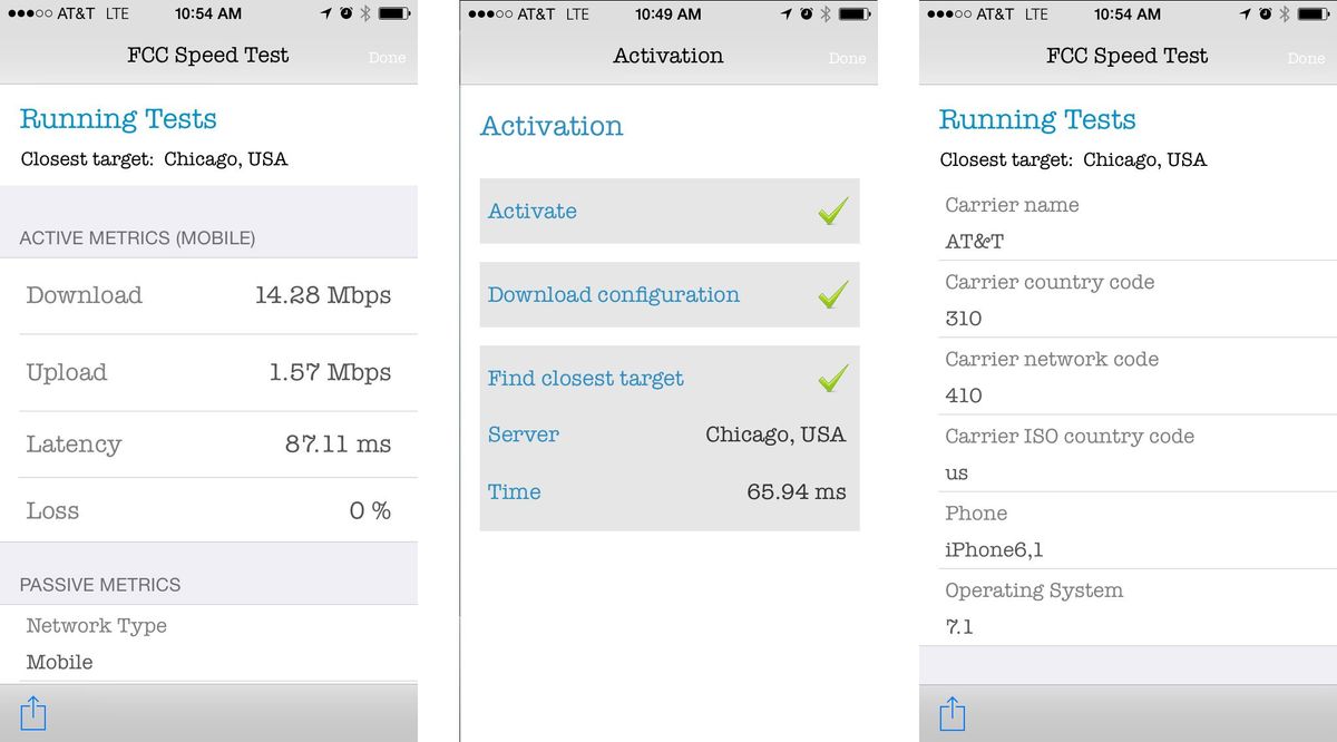 FCC Speed Test review: Measure your iPhone and iPad network performance ...