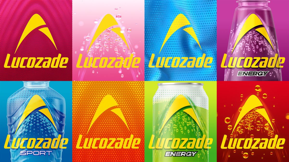 Lucozade flips its identity with refreshing new logo | Creative Bloq