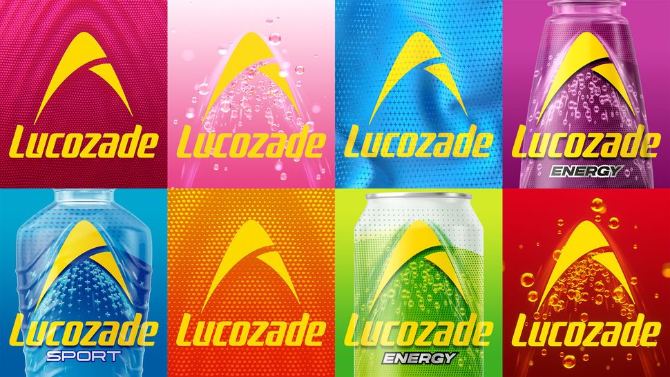 Lucozade flips its identity with refreshing new logo | Creative Bloq