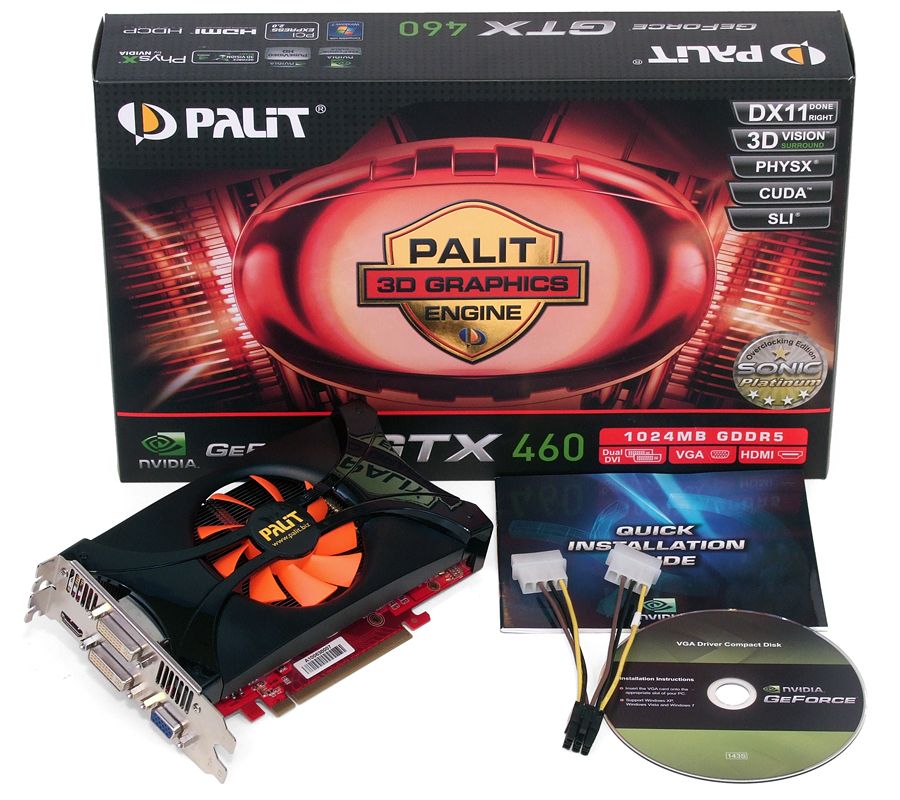 Palit GTX 460 Sonic Platinum Overclocking Edition - Roundup: Nine ...