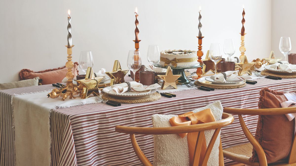 Best Christmas table linens to elevate a festive tablescape | Ideal Home