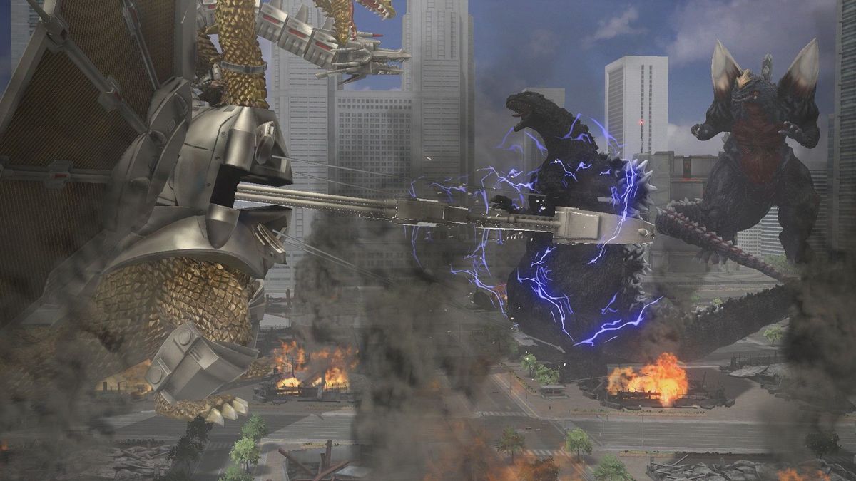 It has been 10 years since the last Godzilla game was released, please ...