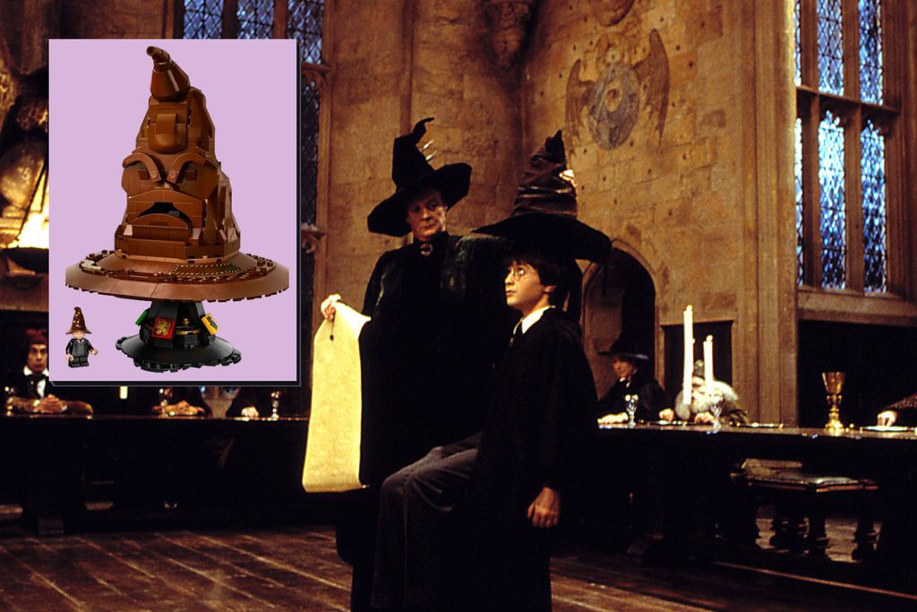 Calling all grown up Harry Potter fans - a LEGO Sorting Hat is ...
