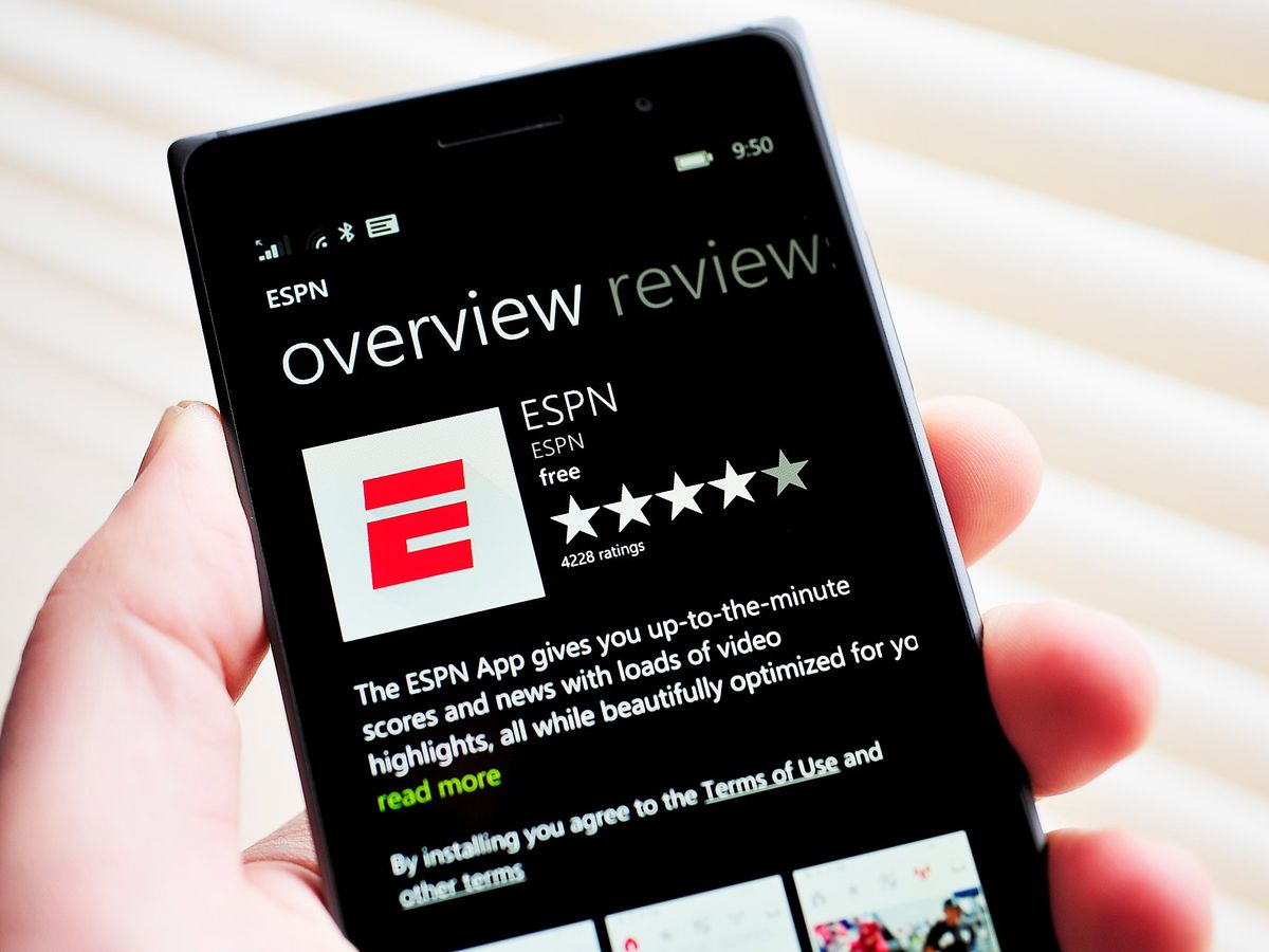 ESPN Hub gets a major makeover to become ESPN App on Windows Phone 8.1 ...