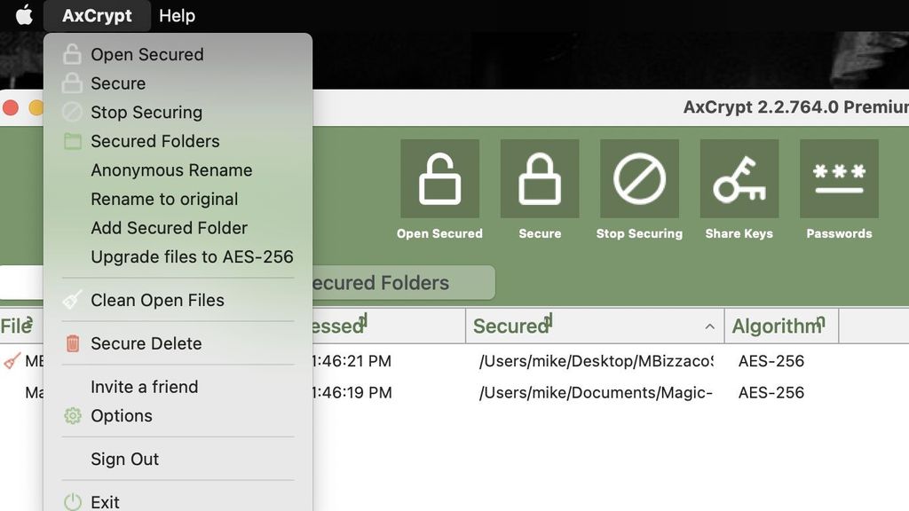 AxCrypt encryption tool review | TechRadar