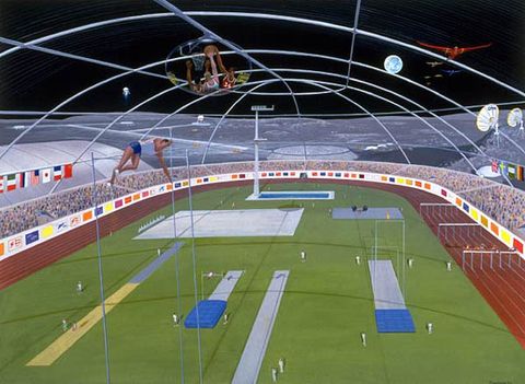 Let the space games begin! Ideas for off-Earth sports move to center ...