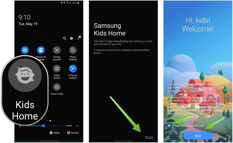 How to manage parental controls and use the Kids Home feature on your ...