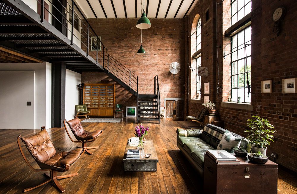 Explore An Industrial-Style Factory Conversion In Bow, east London