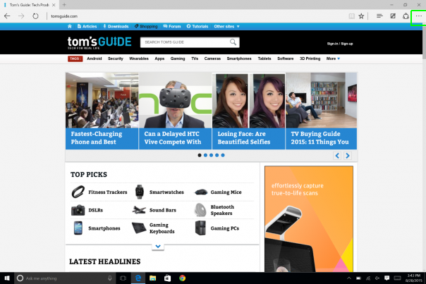 How to Open an Edge Browser Page in Internet Explorer | Laptop Mag