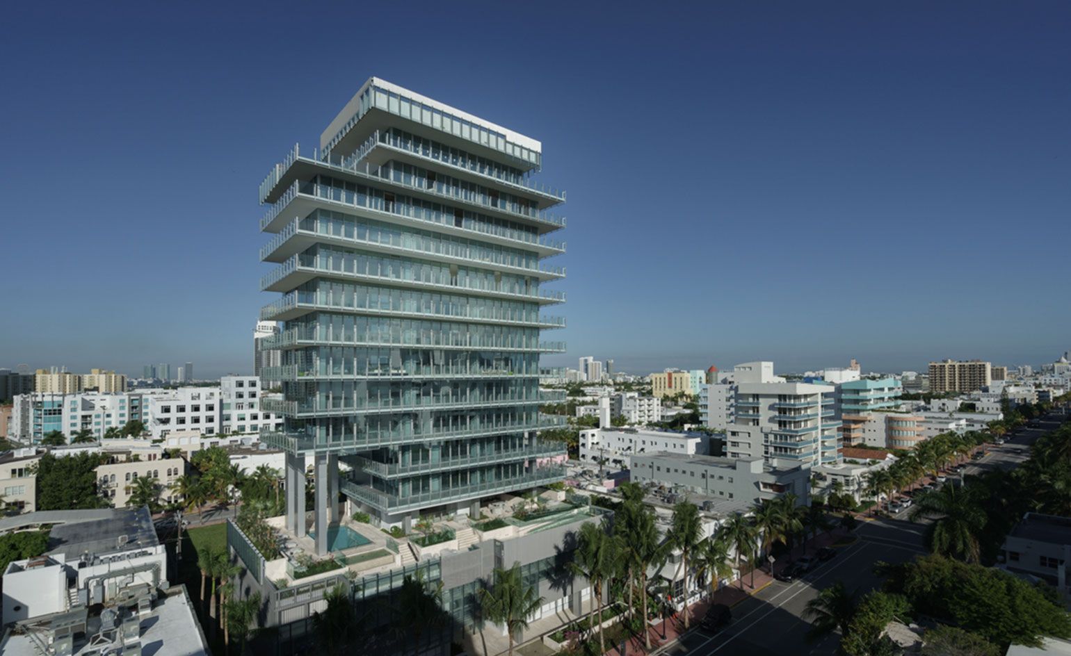 Miami Beach's new glass resident | Wallpaper