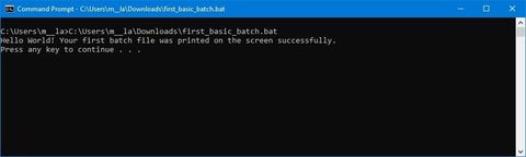 How to create and run batch file on Windows 10 | Windows Central