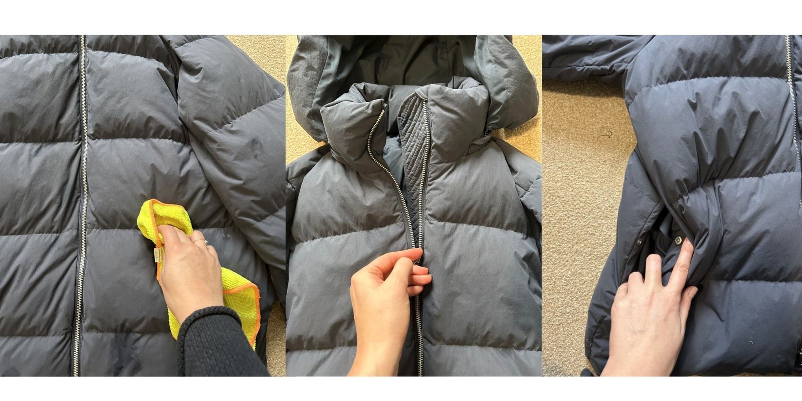 I'm following these expert steps on how to wash a puffer jacket | Woman ...