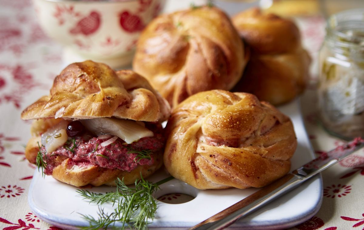 Scandi knot buns | Snack Recipes | Woman & Home