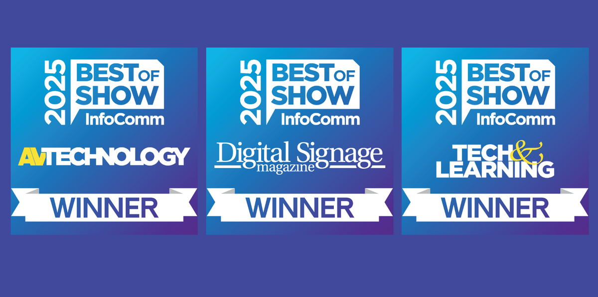 Winners Announced: Best of Show at InfoComm 2025 for AV Technology | AVNetwork