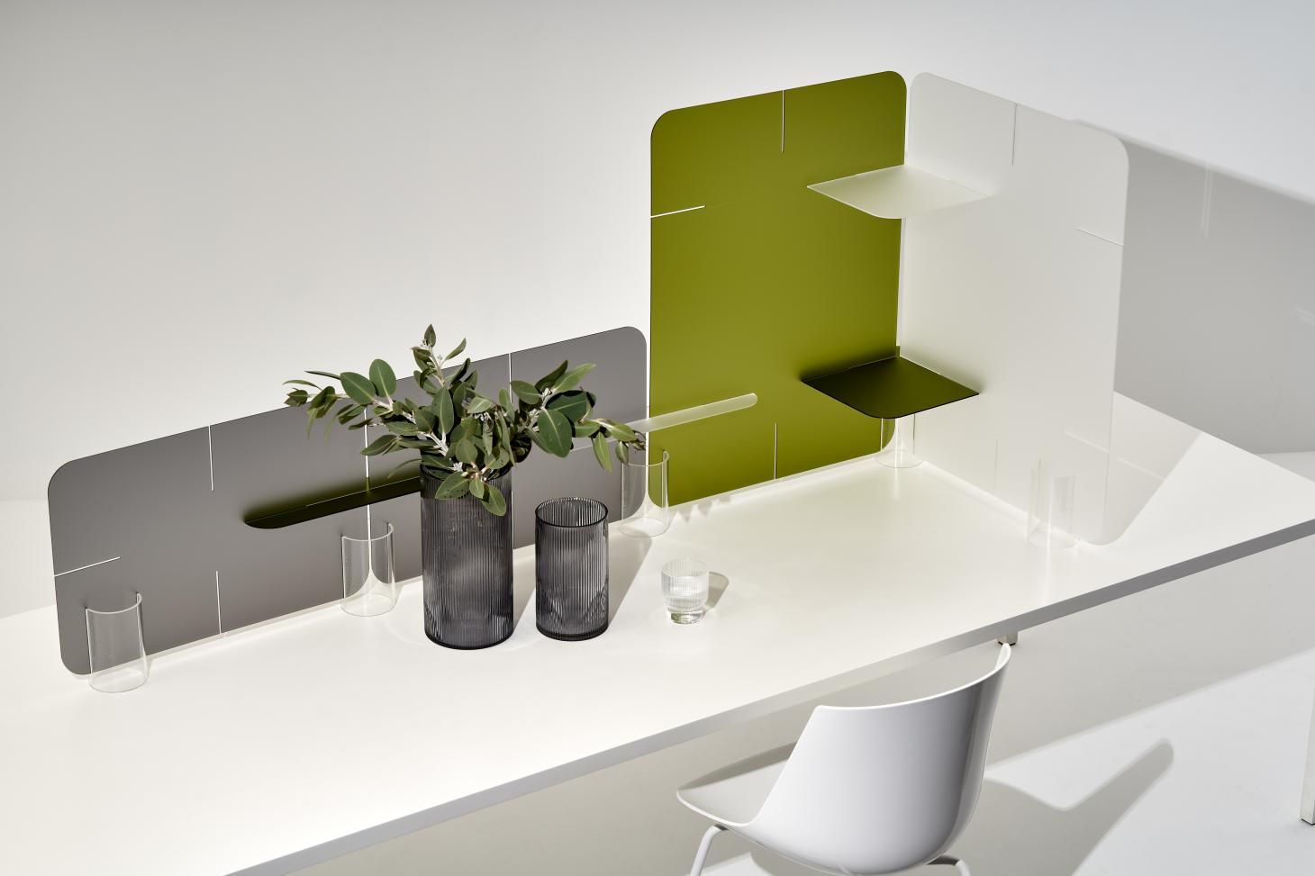 Social distancing furniture for offices and restaurants | Wallpaper