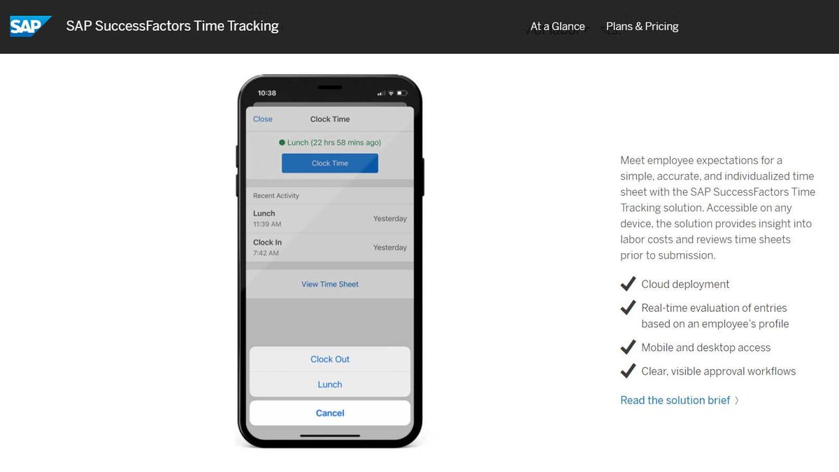 SAP SuccessFactors Core HR and Payroll Software review | TechRadar