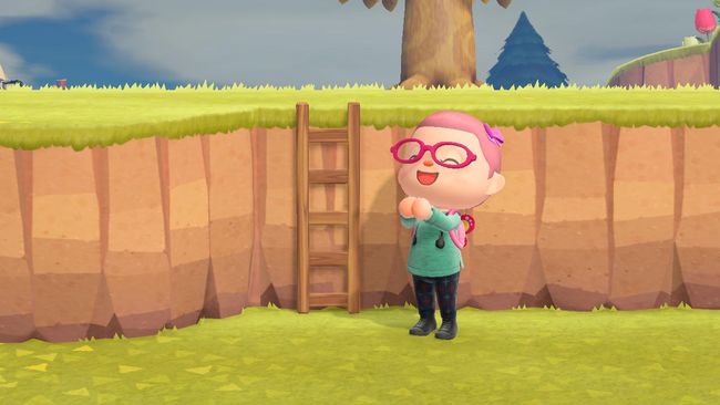 Animal Crossing: New Horizons — How to make a wooden ladder set-up kit ...