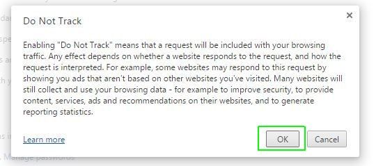 How to Enable Do Not Track in Chrome | Laptop Mag