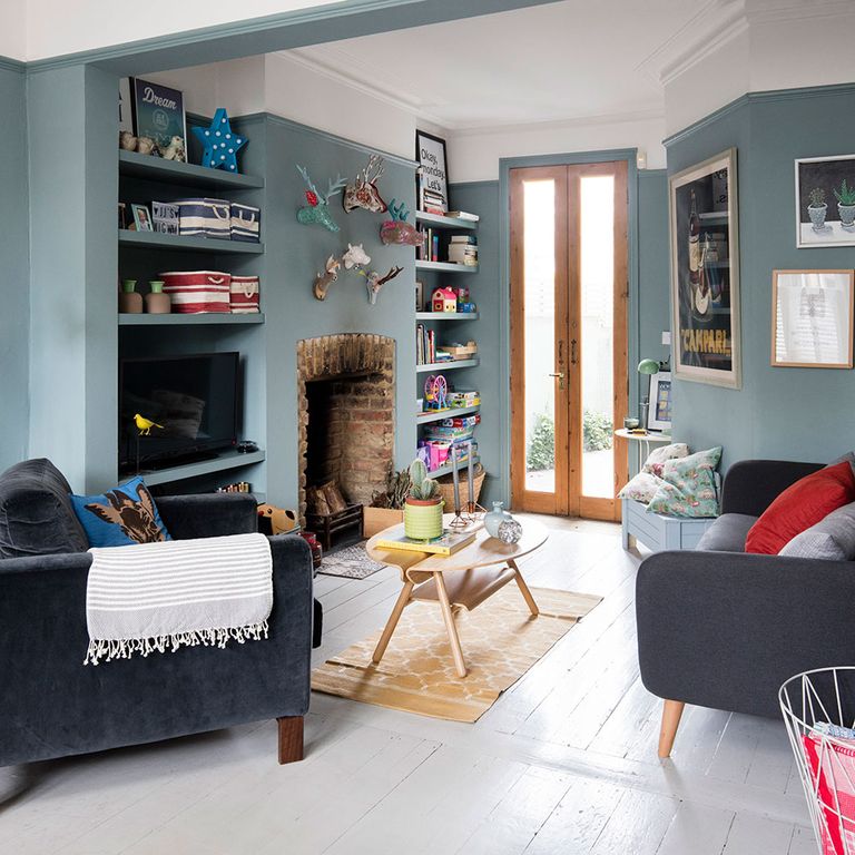 Have a look around this fun and colourful 1920s family home in London ...