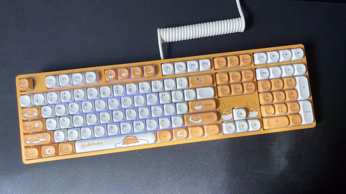 Akko 5108 Gudetama Special Edition keyboard review: This egg-inspired ...