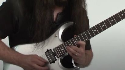 John Petrucci Lesson: How to Play Movable Chords with Open Strings ...