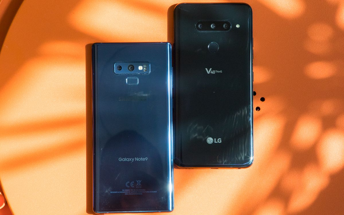 Lg V40 Thinq Vs Galaxy Note 9 Its Not Even Close Toms Guide