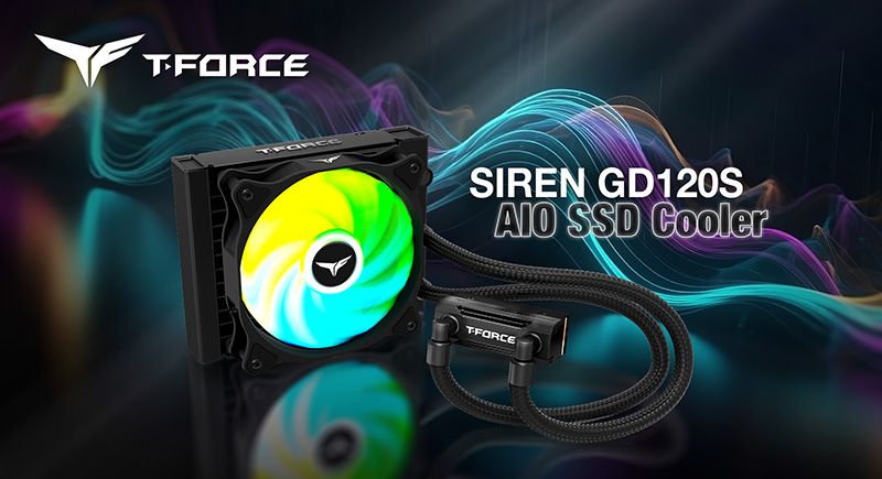 Teamgroup Releases the T-Force Siren GD120S AIO liquid cooler for PCIe ...