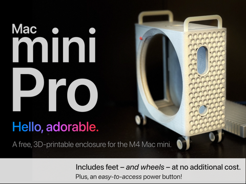 3D-printed Mac Mini enclosure makes the tiny PC look like the world's ...