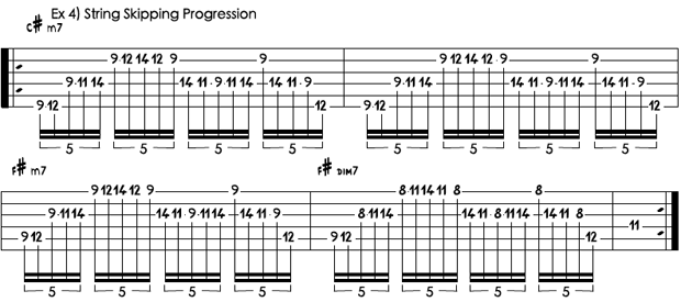 Improve your shredding skills by connecting string-skipping patterns ...