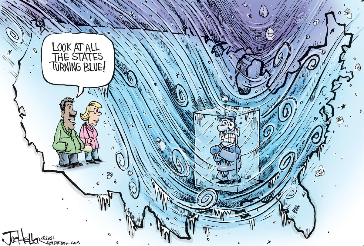 Editorial Cartoon U.S. winter cold | The Week