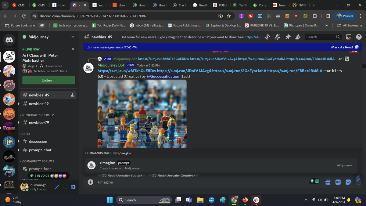 How to use Midjourney | TechRadar