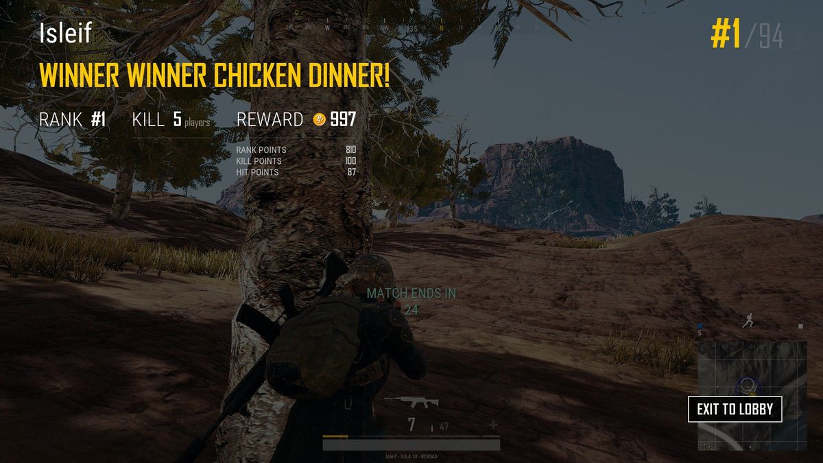 Great moments in PC gaming: Your first chicken dinner in PUBG | PC Gamer