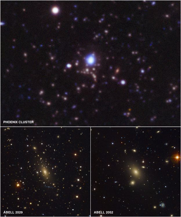 Chandra Spies Fastest-Growing Galaxy Cluster | Space